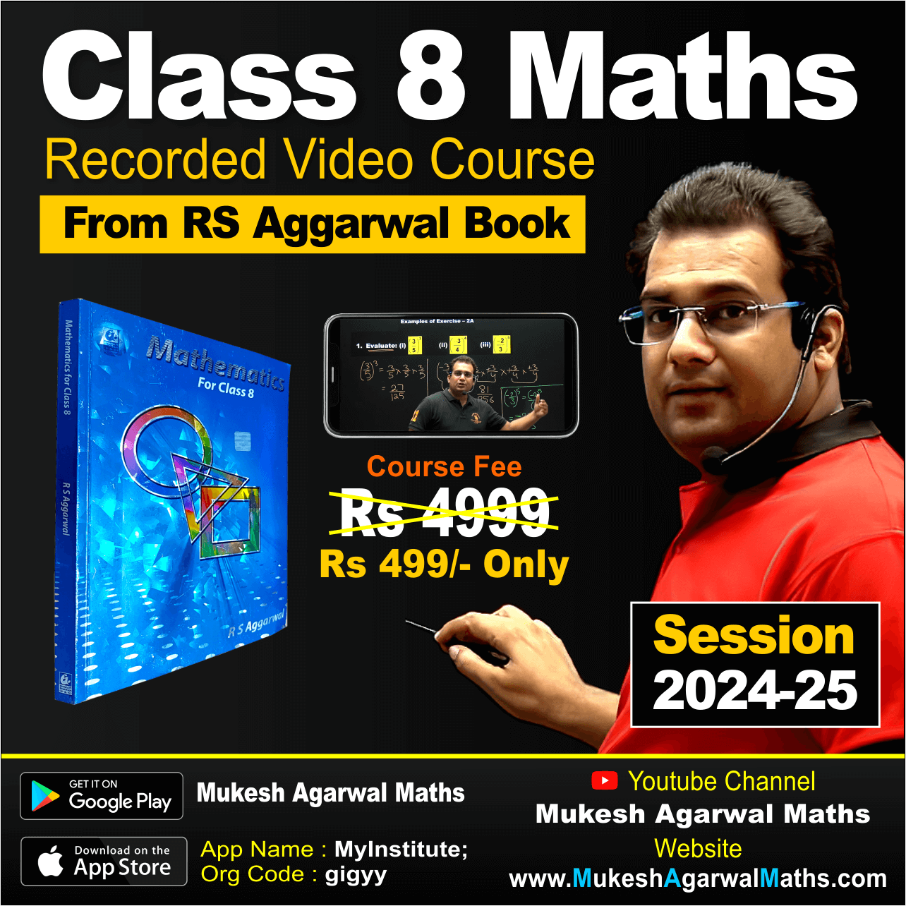 Class8 – Mukesh Agarwal Maths